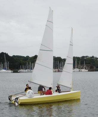 Chined plywood mini transat by Lucas - The WoodenBoat Forum